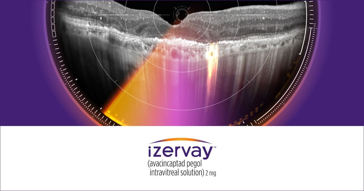 Detect GA before your patients do - Izervay
